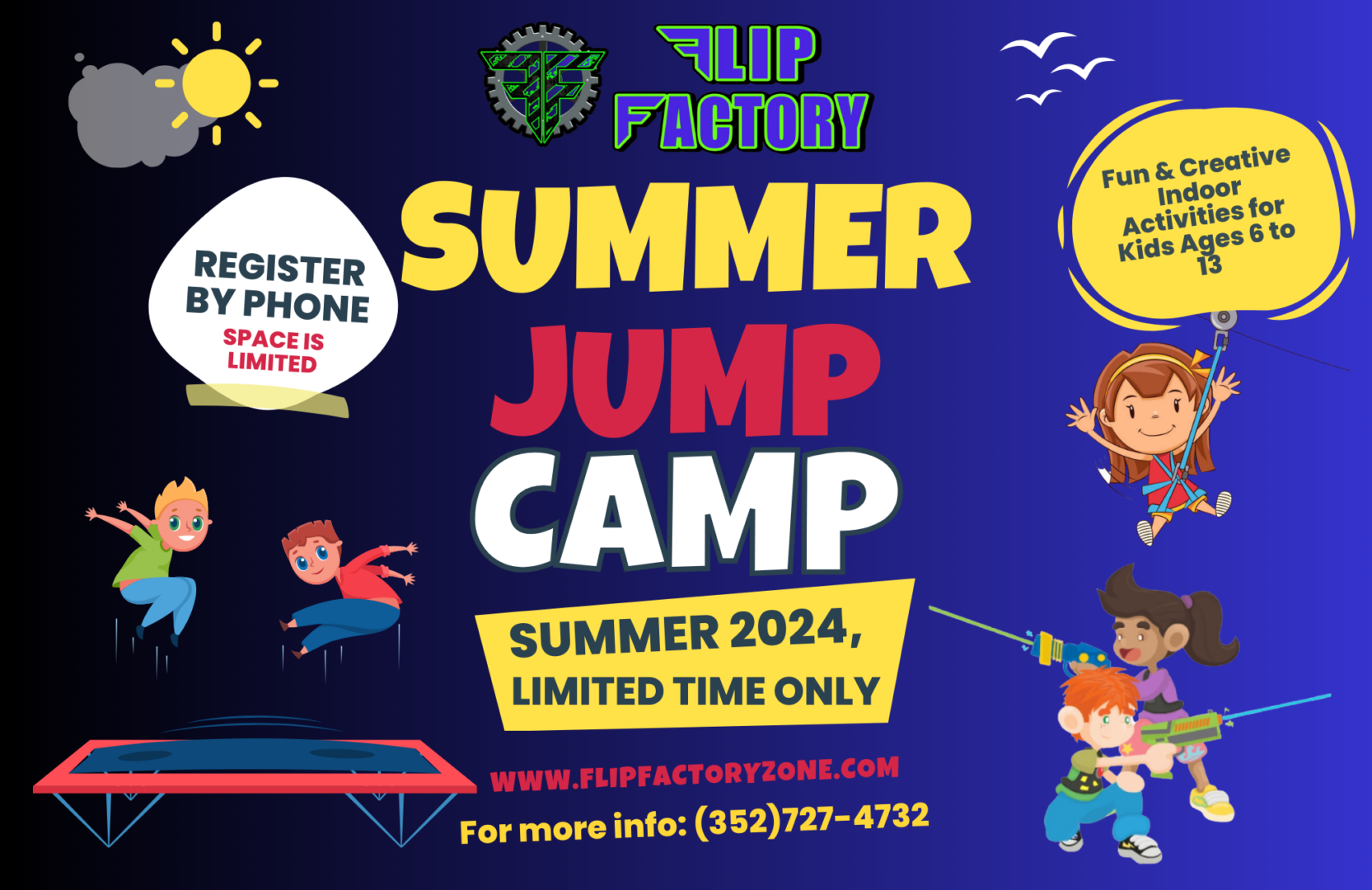 Flip Factory Zone – Family Entertainment Near You