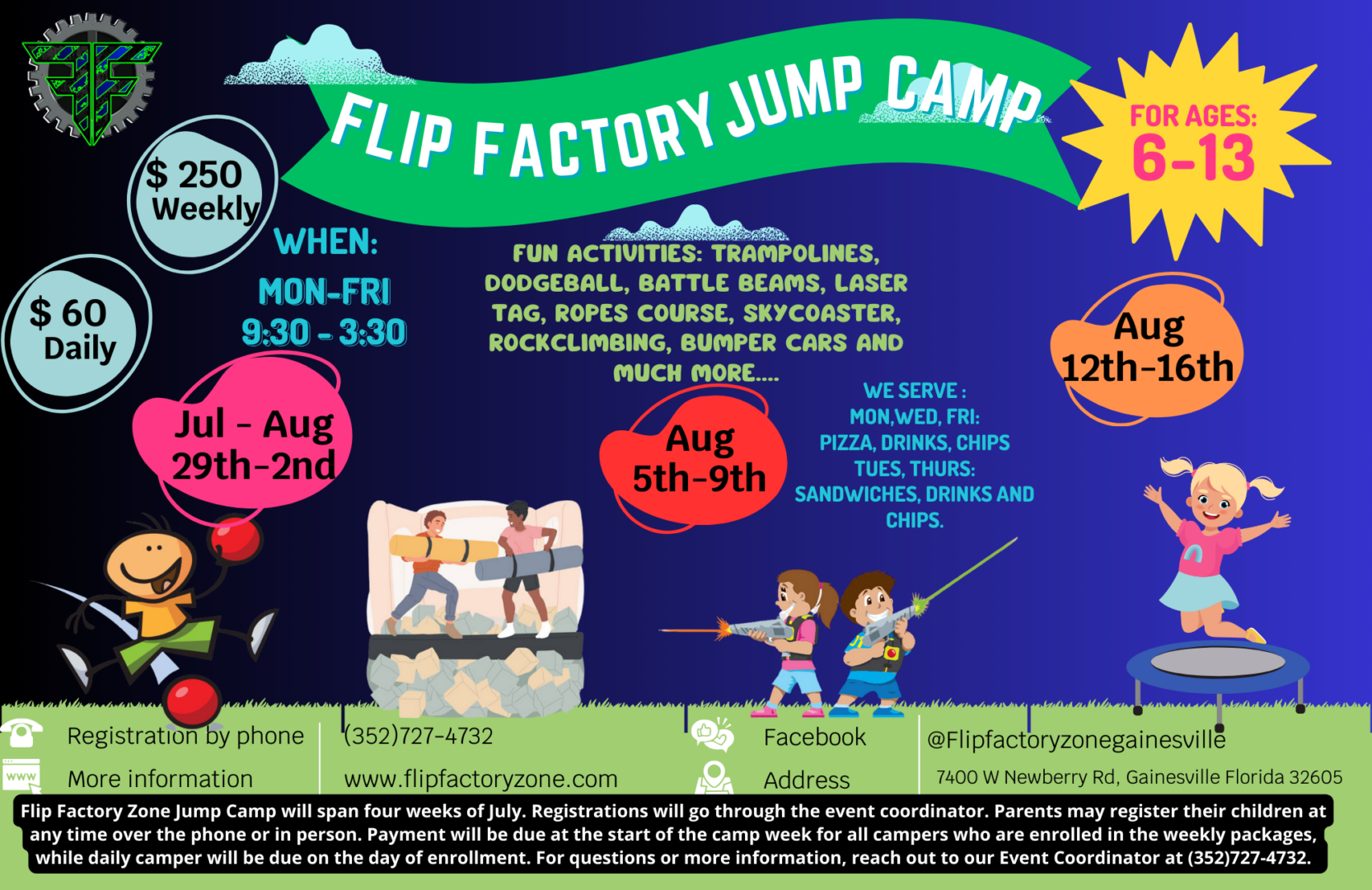 Flip Factory Zone – Family Entertainment Near You
